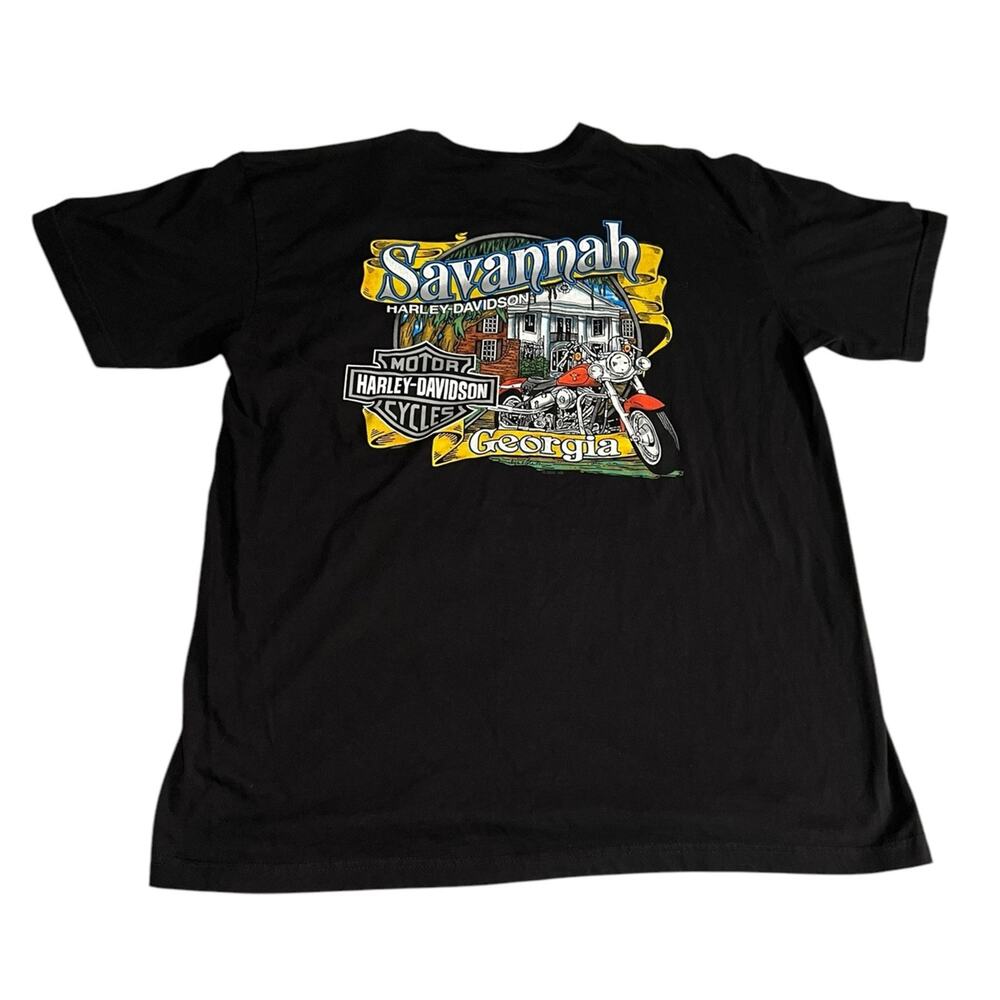 2021 Savannah Georgia Harley Davidson Shirt - Gem
